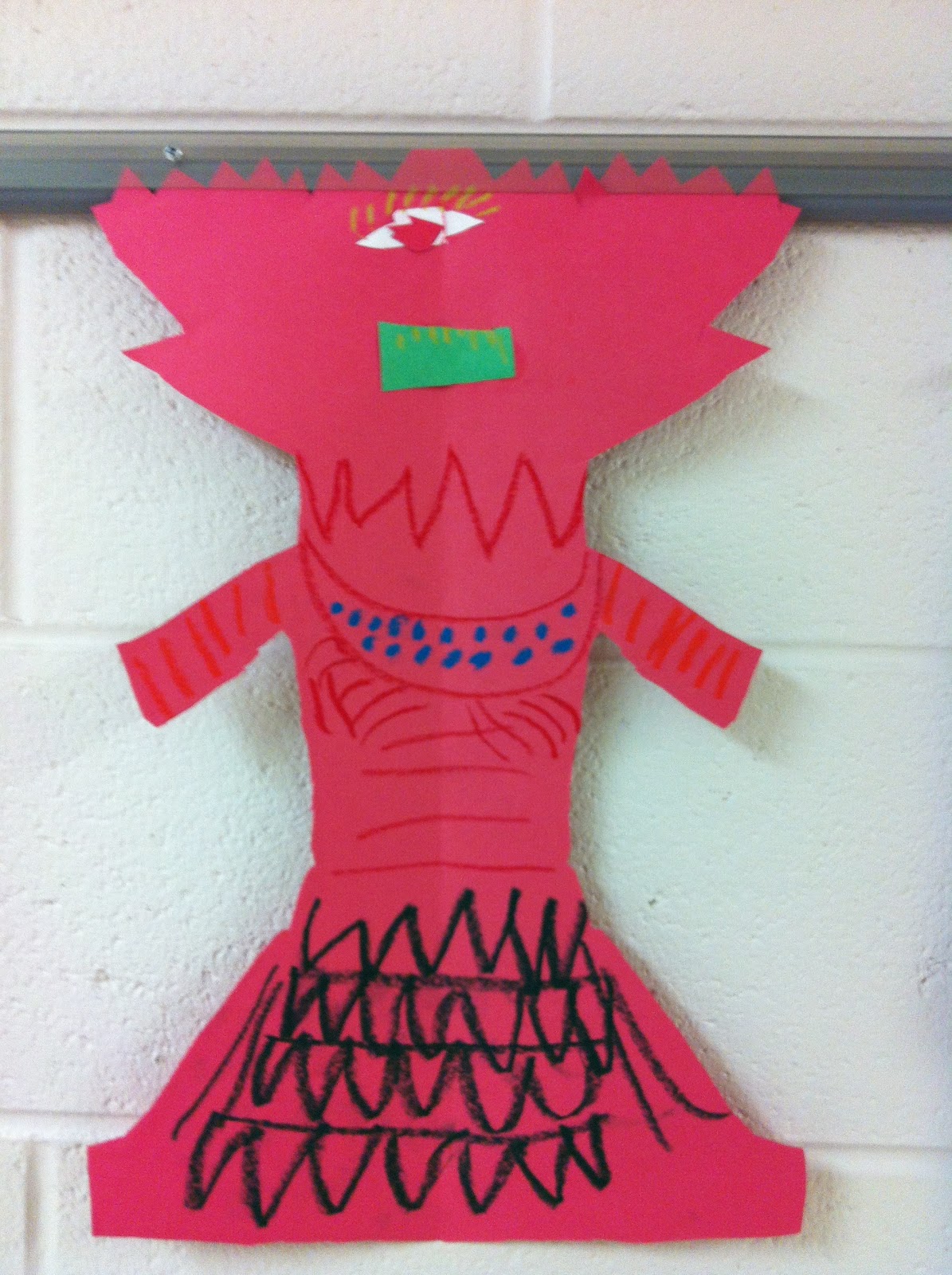 ChumleyScobey Art Room: Symmetrical Aliens