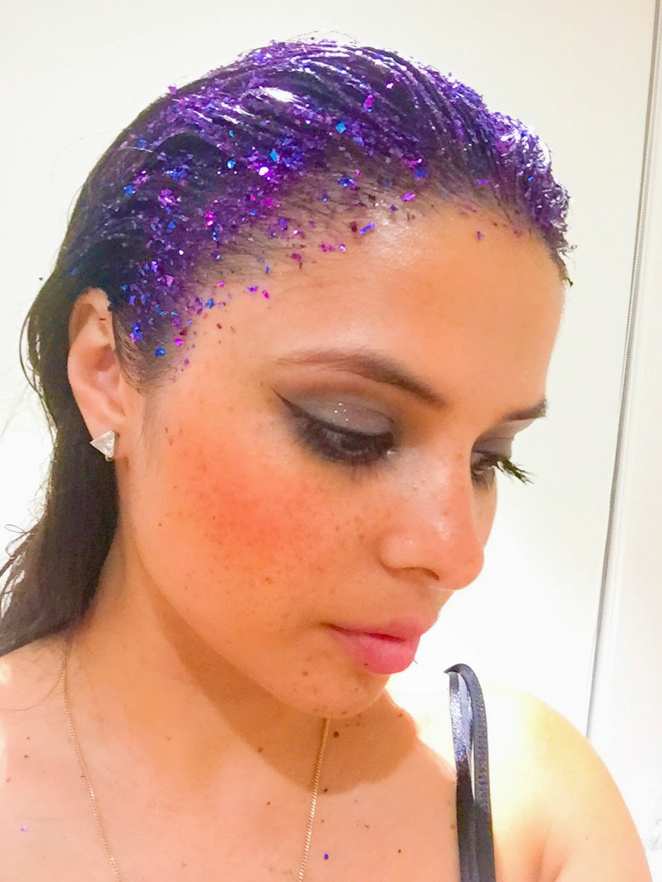 BloggaBling: Glitter Drenched Hair