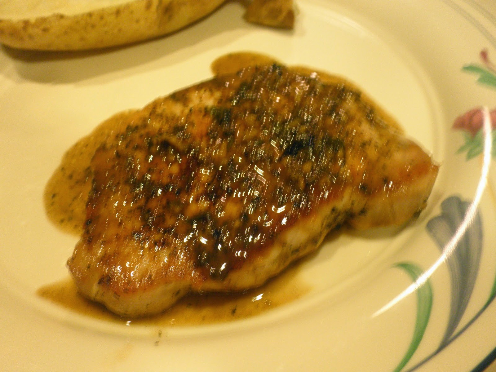 Secrets from the Cookie Princess: Pork Chops with Garlic and Lemon Sauce