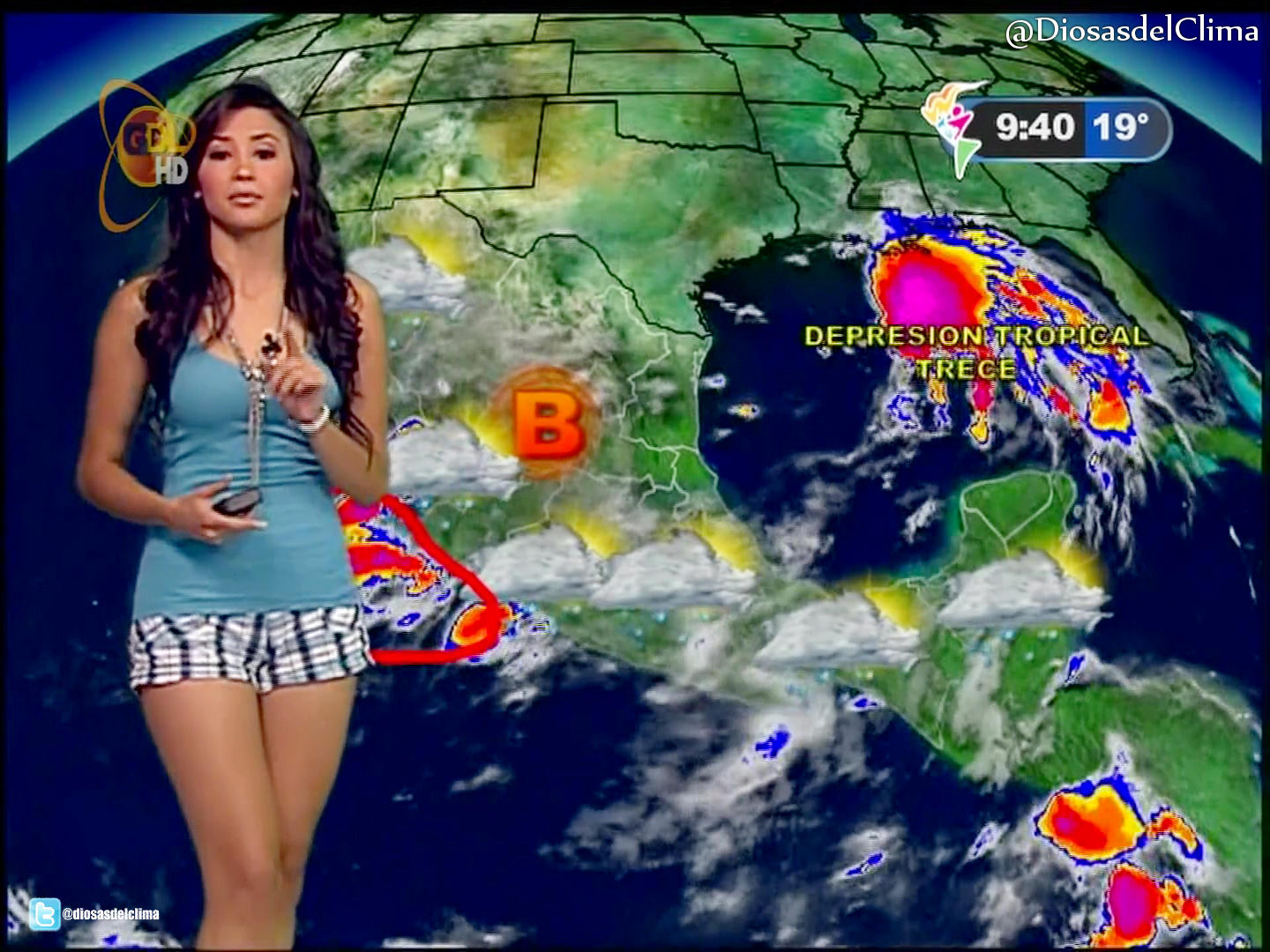 Las diosas del clima: Susana Almeida