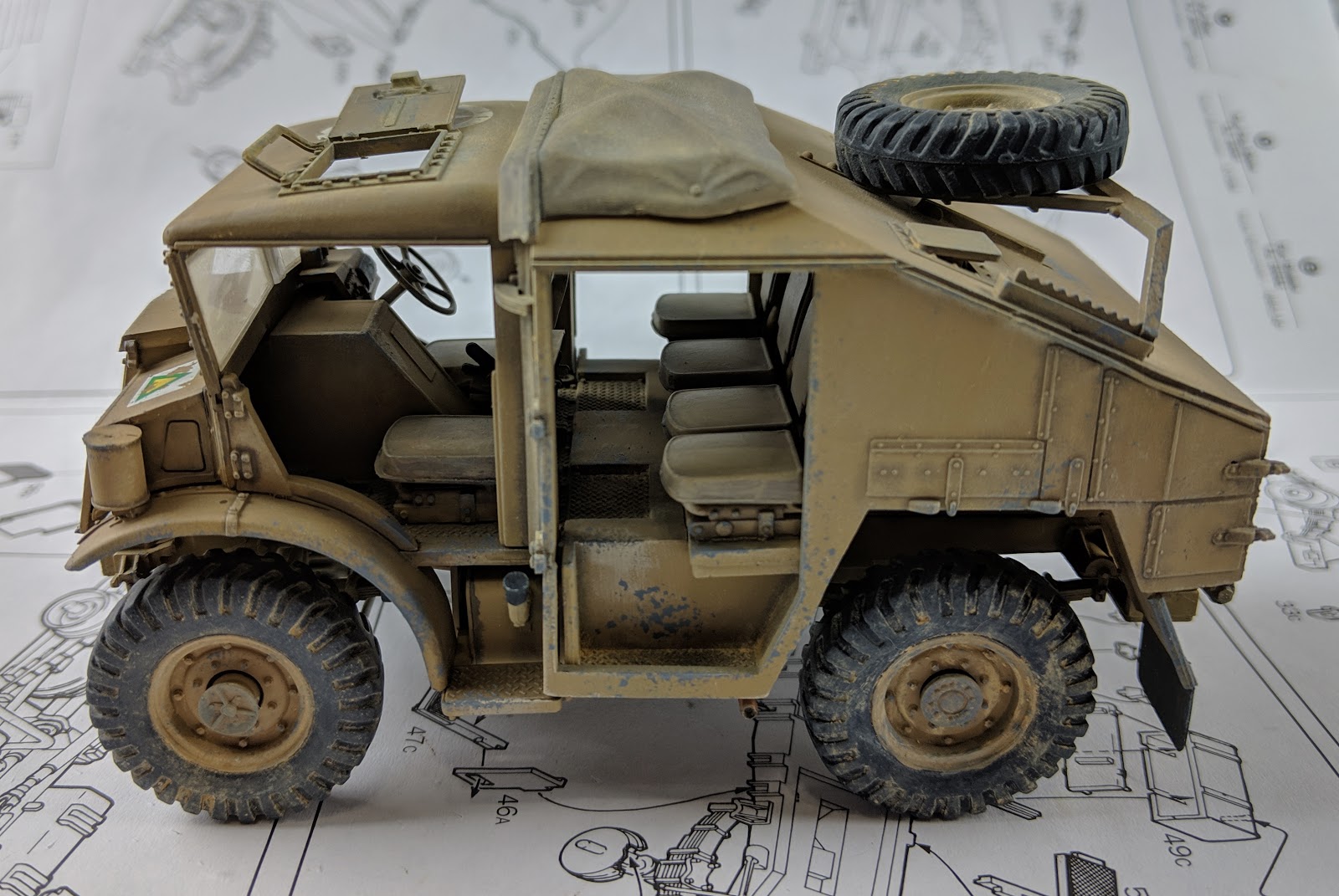 defMondo: Chevy Gun Tractor by Italeri - Part 7