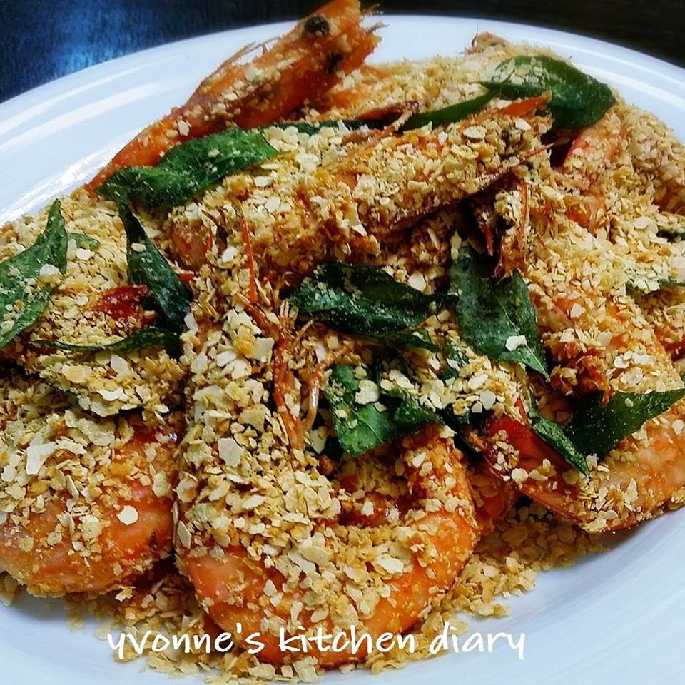 Nestum Cereal Prawns by Yvonne Mah