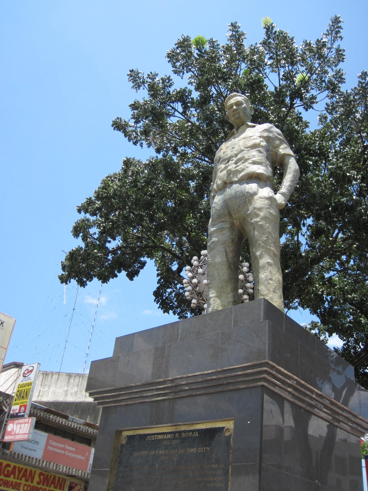 Justiniano Borja's Monument ~ City of Golden Friendship