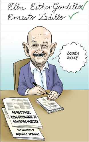 Caricaturas Politicas: Salinas de Gortari ¿quién sigue?