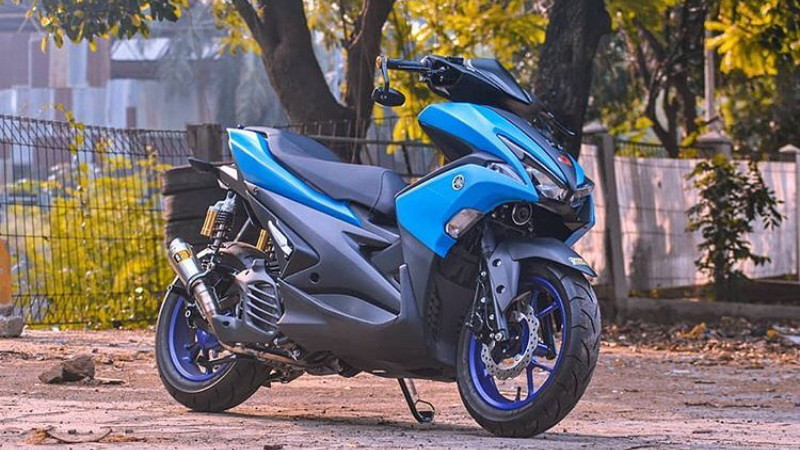 Galeri Foto Modifikasi Aerox Terbaru Paling Keren - SatuGeber