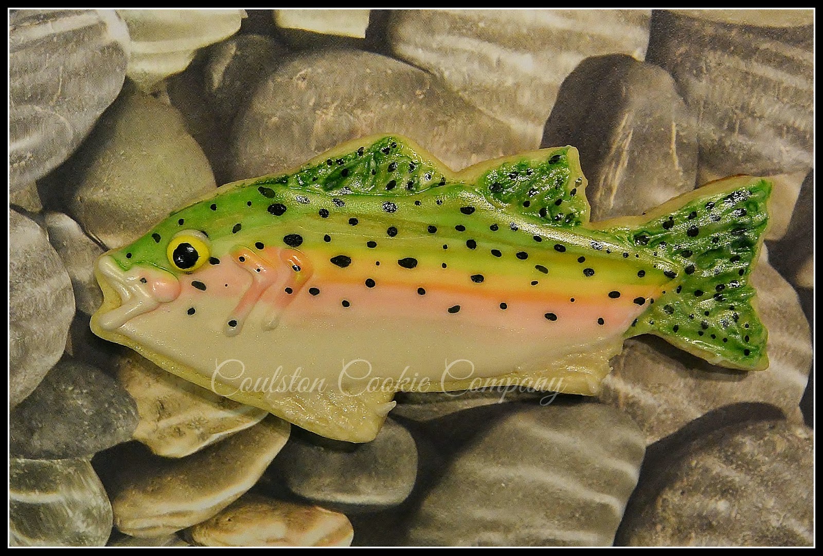 ...Coulston Cookie Company...: Hobby Cookies: Rainbow Trout Cookies