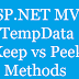 ASP.NET MVC: TempData Keep vs Peek Methods ~ Asp.Net,C#.Net,VB.Net,MVC,jQuery,JavaScipt,AJAX,WCF ...