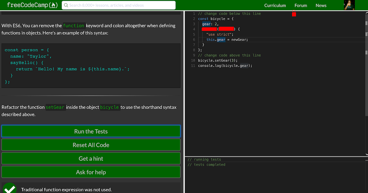 Just A Few Things Es6 Write Concise Declarative Functions With Es6