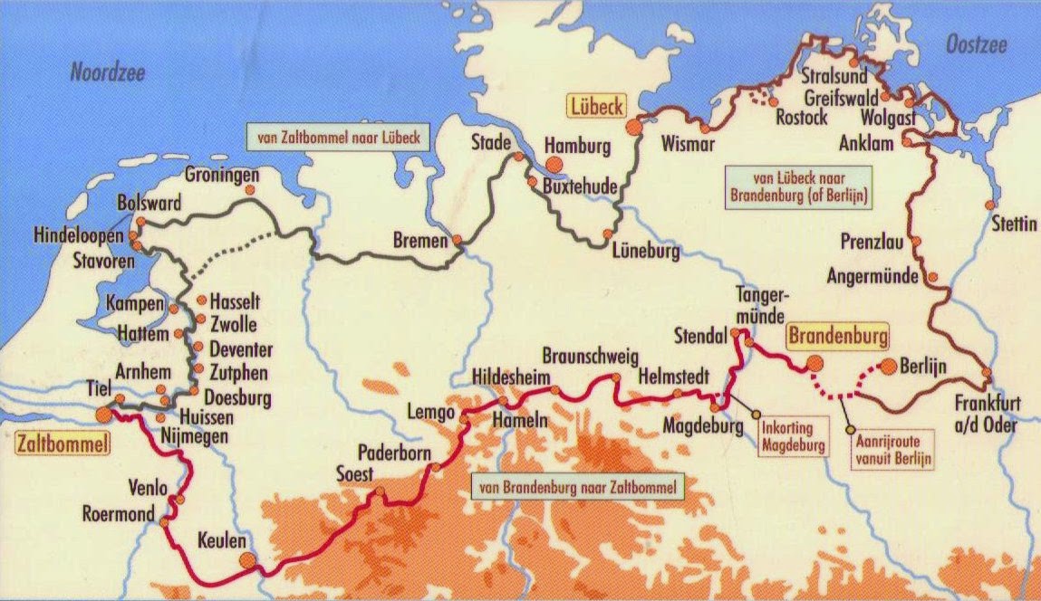 Hanzesteden Nederland Kaartoos - Vogels