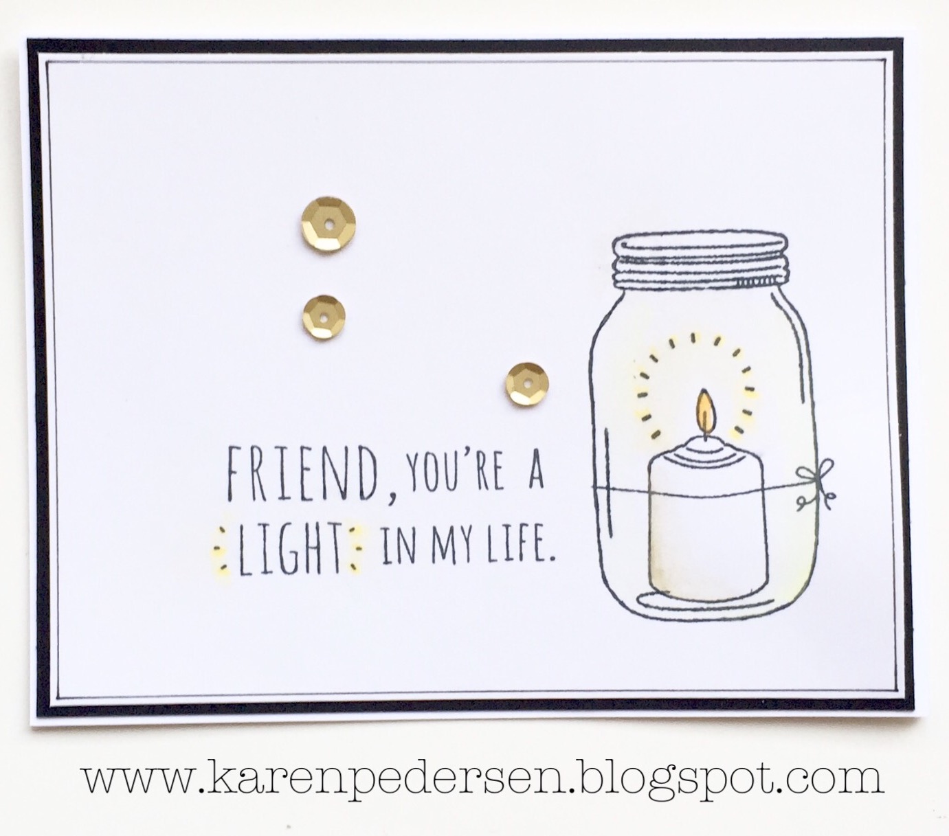 Karen Pedersen: Friendship Card and December Specials Reminder