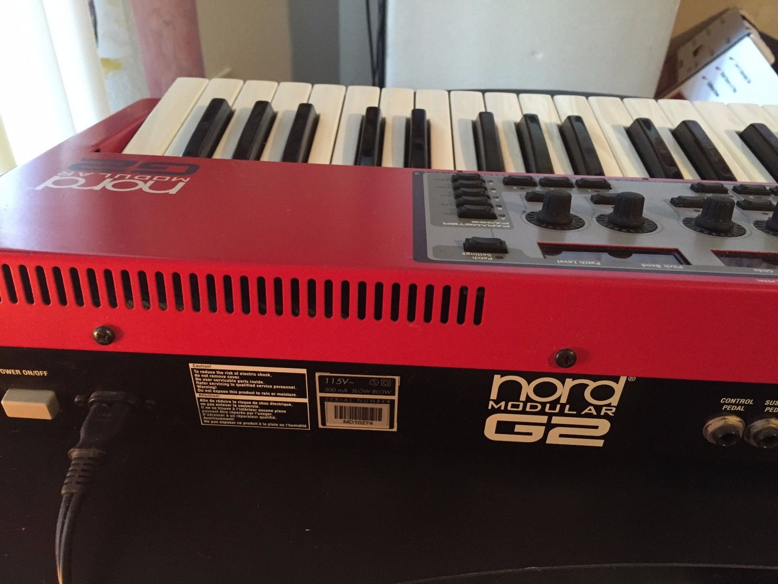 MATRIXSYNTH: Nord G2 Modular Synthesizer w/ Voice Expansion SN MD10274