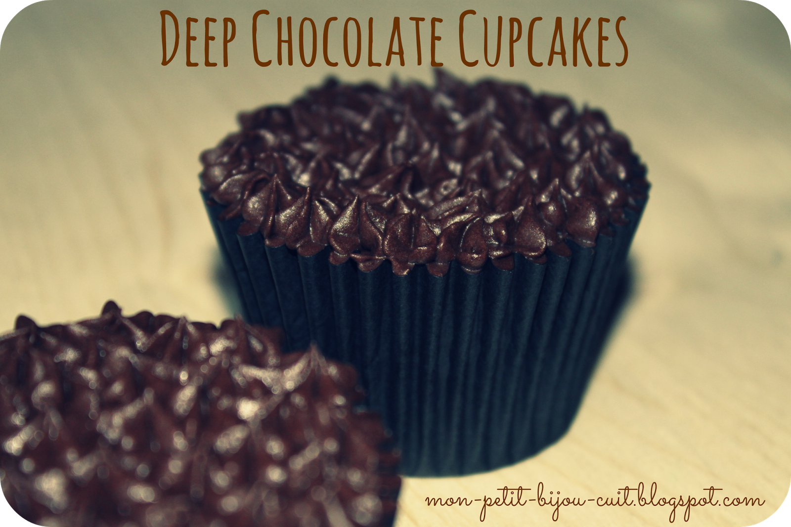 Happy Bakery: Recetas dulces y algunas saladas: Deep Chocolate Cupcakes....