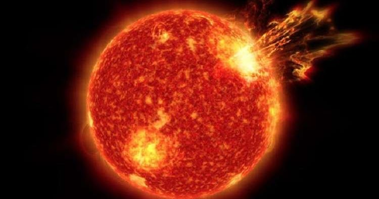 New explosion on the sun