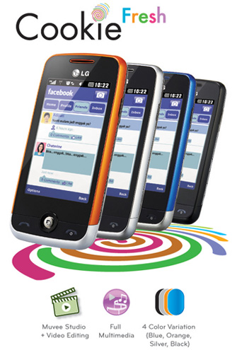 BURSA HANDPHONE: LG Cookie Fresh - GS290