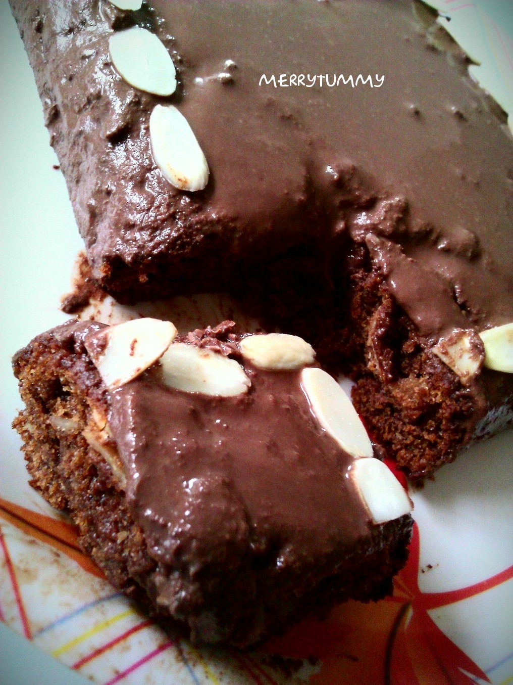 Merry Tummy: Chocolate Cake With Chocolate Frosting