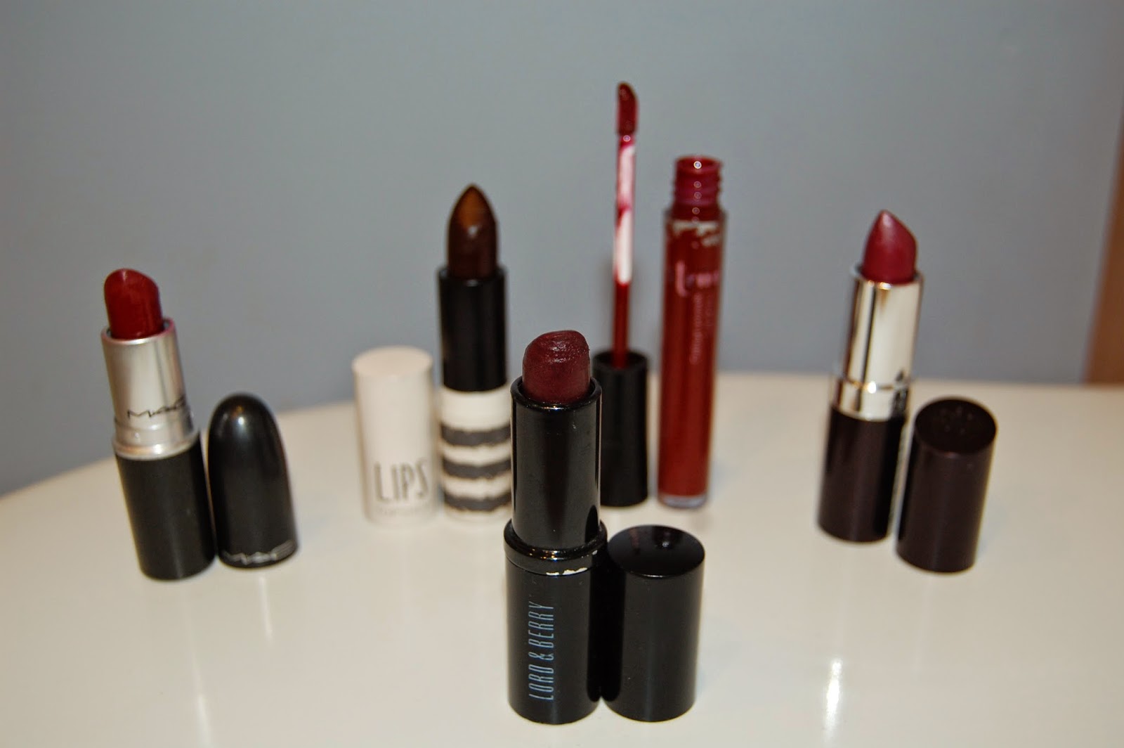 Dark Red Lipsticks: MAC, Rimmel, Topshop and Lord & Berry‏ | Beauty and ...