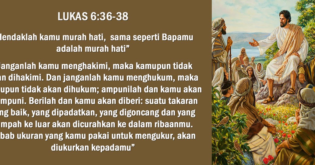 RENUNGAN ROHANI KATOLIK: HAL MENGHAKIMI