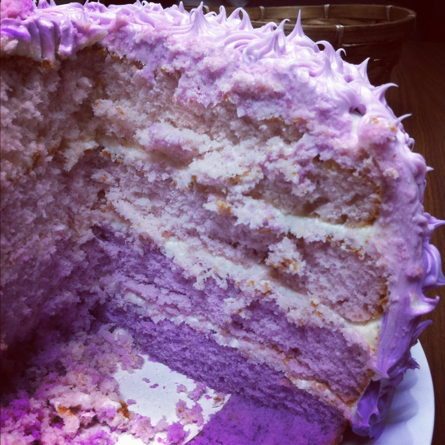 a fresh steele: Updated: Purple Cake