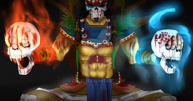 Letras y Manualidades de Azteca: "Dios del inframundo y de los muertos ...