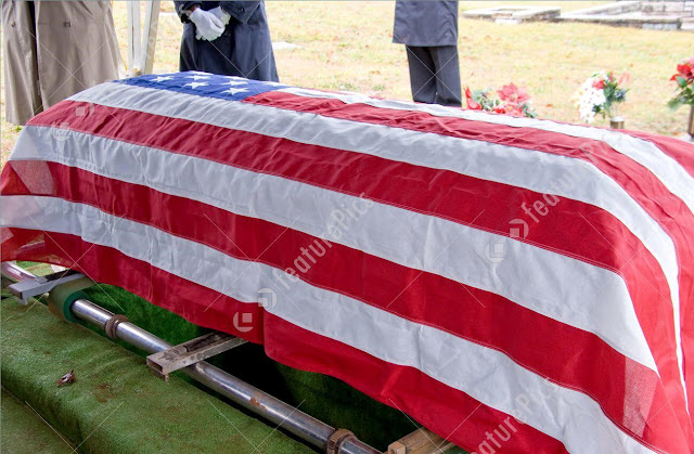 Email Forwards Fun!: The Meaning of the FLAG-Draped Coffin