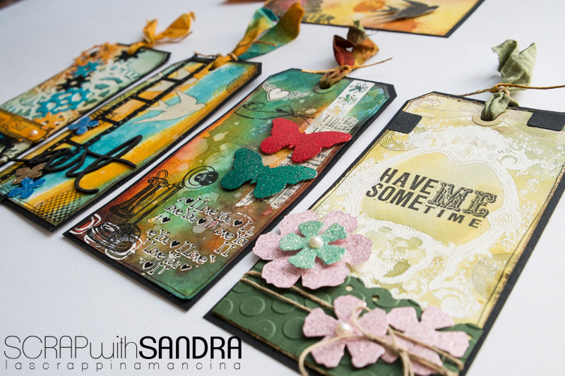 Scrap with Sandra: Tag, tag, tag