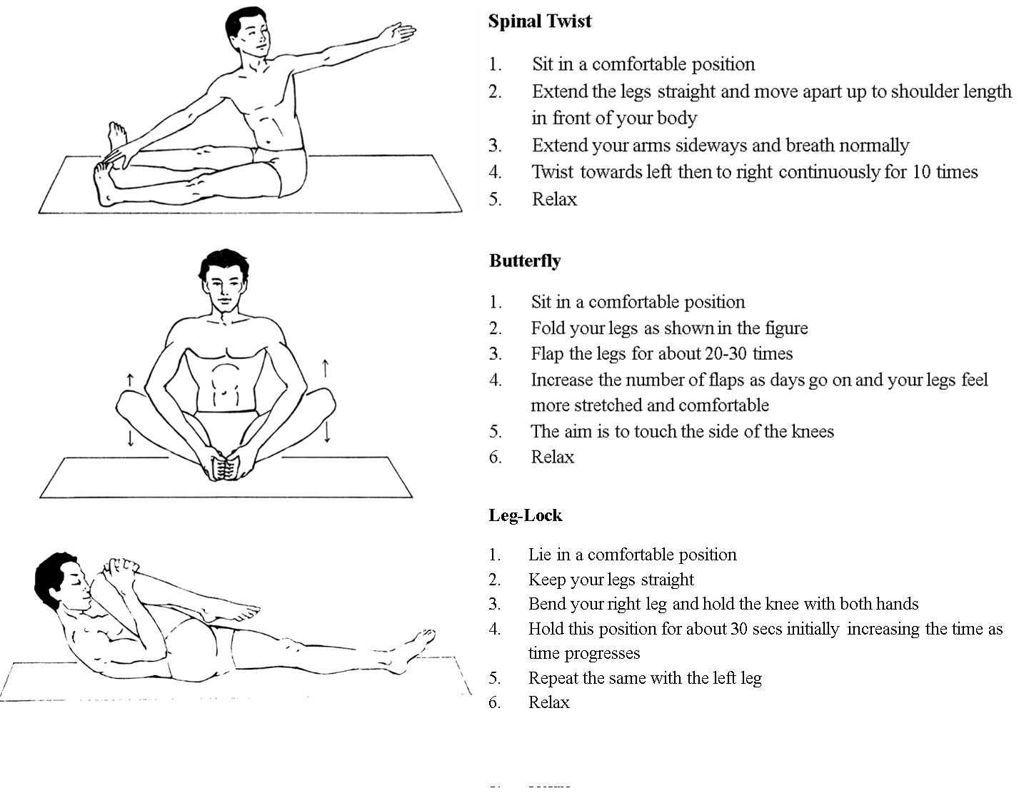 GET HEALTHY AT HOME: Daily warm-up makes body supple