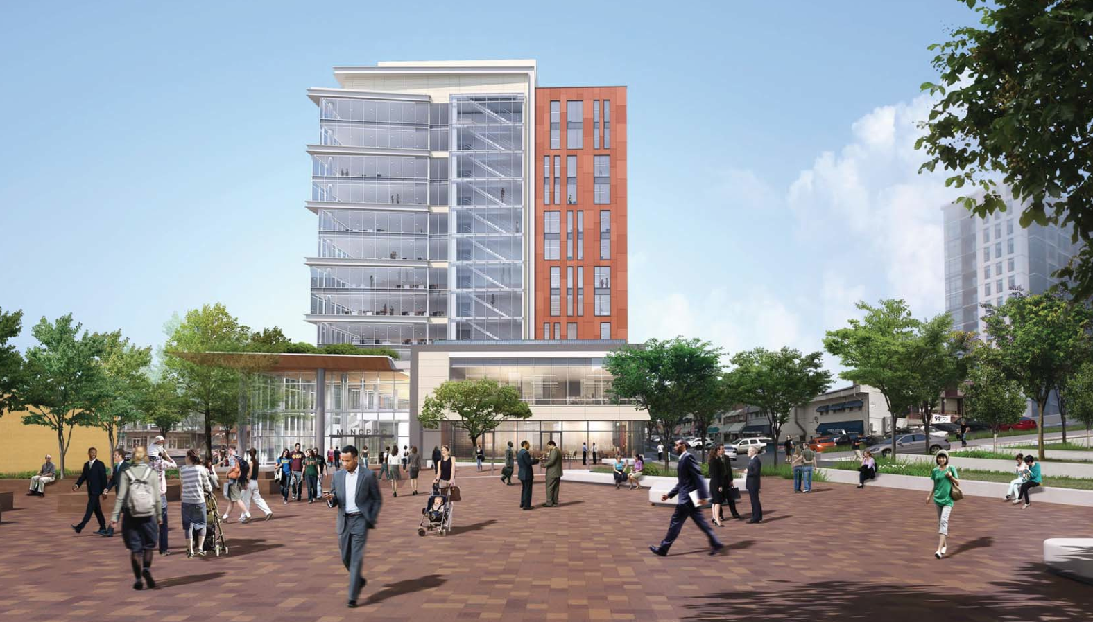 East MoCo: New renderings of Wheaton Lot 13 redevelopment, Wheaton Town ...