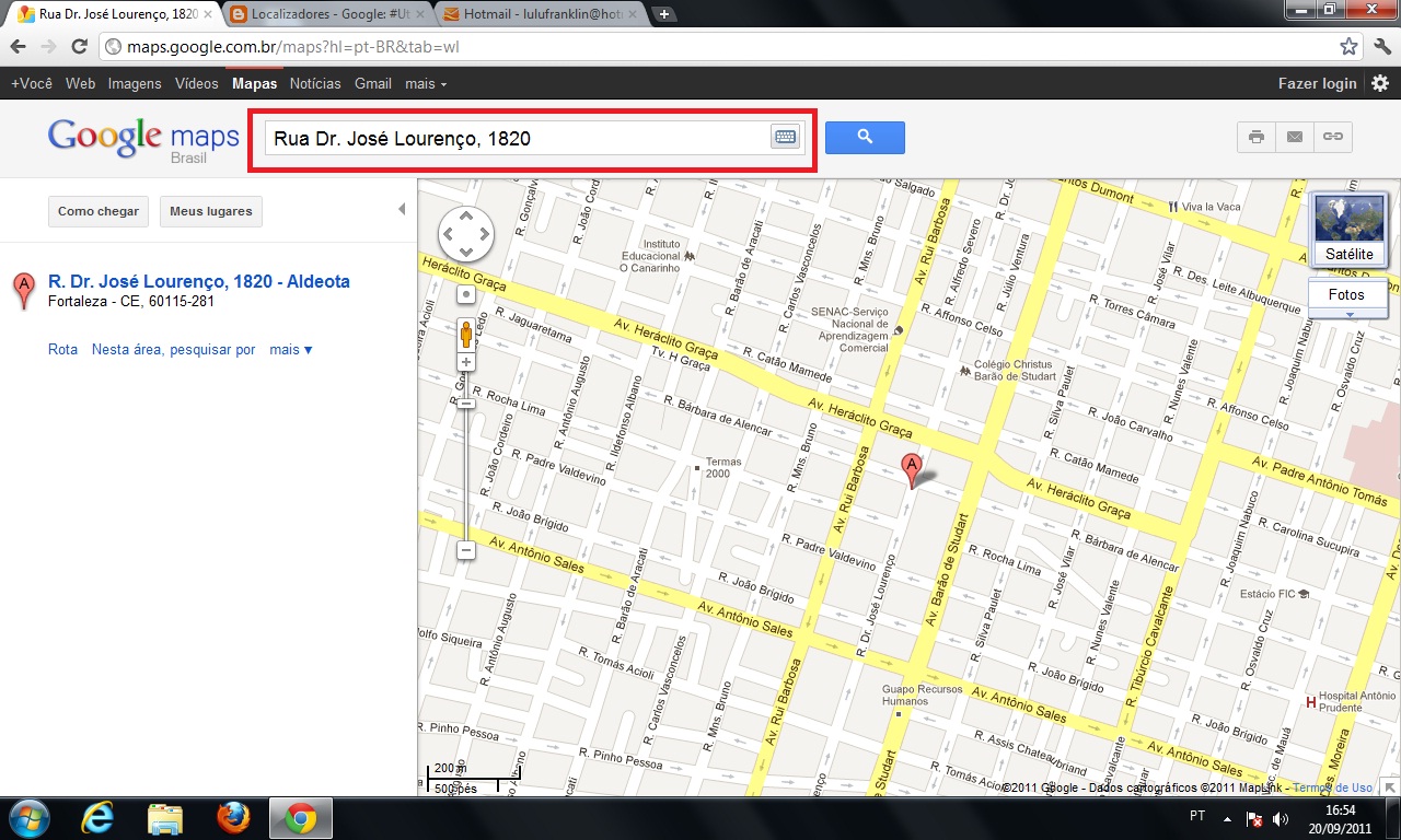 Localizadores - Google: # "Tutorial" Google Maps