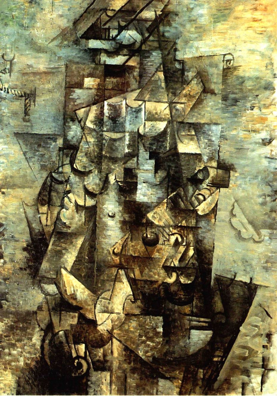 ARTENCYCLOPEDIA THE CUBISM GEORGES BRAQUE: THE CUBISM GEORGES BRAQUE