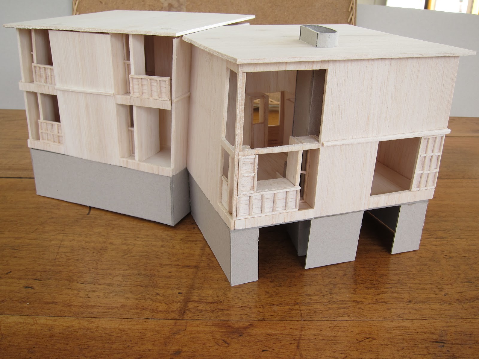 ARCH1142 Communications: Fisher House Model 1:50