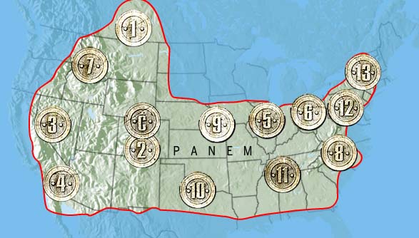 The Map Of Panem In The Hunger GamesDownload Free Software Programs ...