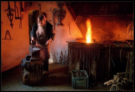 Castel-Bayart: Etre forgeron médiéval