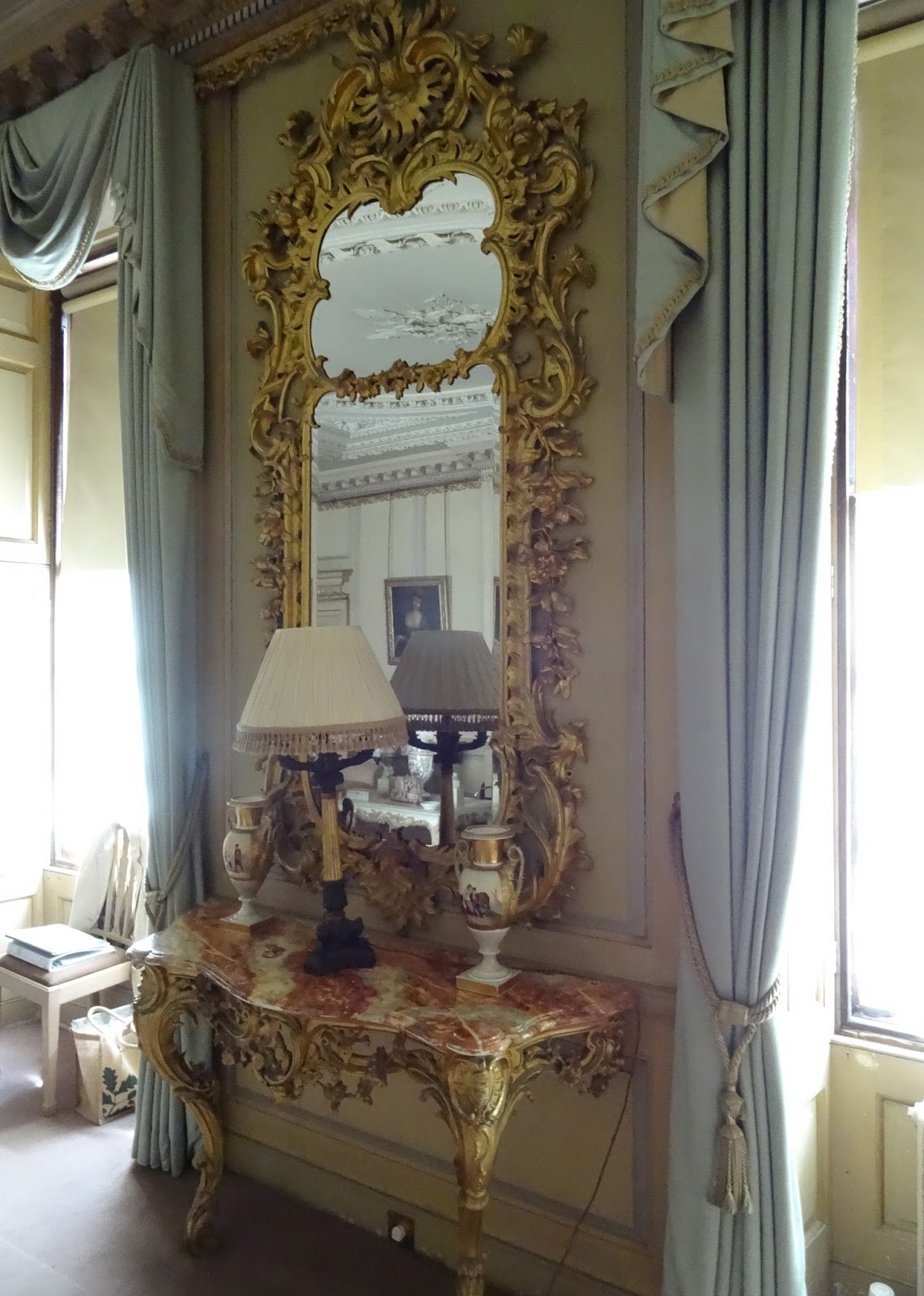 something of the chameleon: Wimpole Hall II The Interior