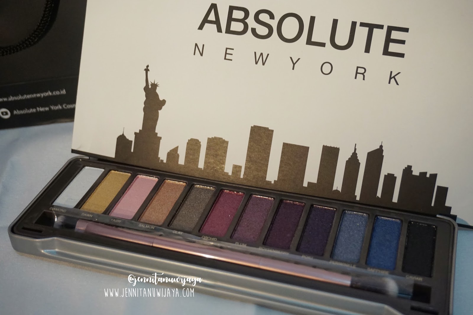 [REVIEW] : Absolute New York Eyeshadow & Lip Mousse - Jennitanuwijaya ...