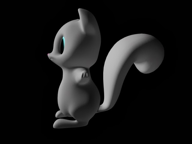 Ram's Horn: squirrel model based on design