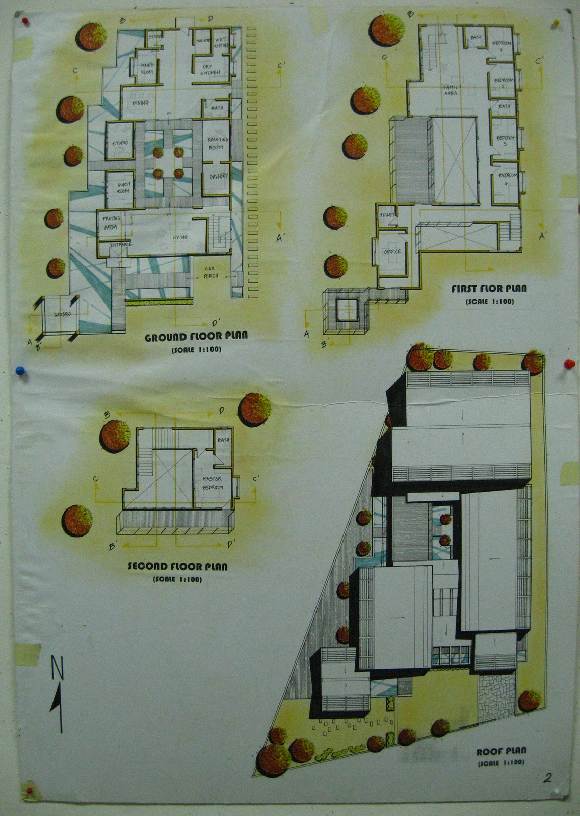 Architectural Project Diary: First Year Projects (Second Semester)