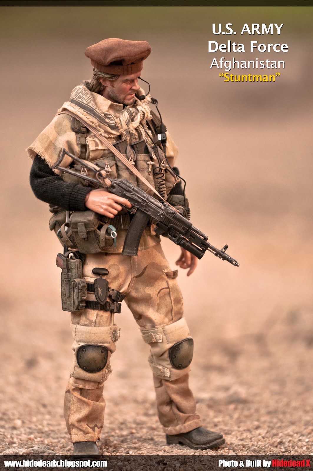 My 1/6 12" Action Figure: U.S. Army Delta force in Afghanistan "Stuntman"