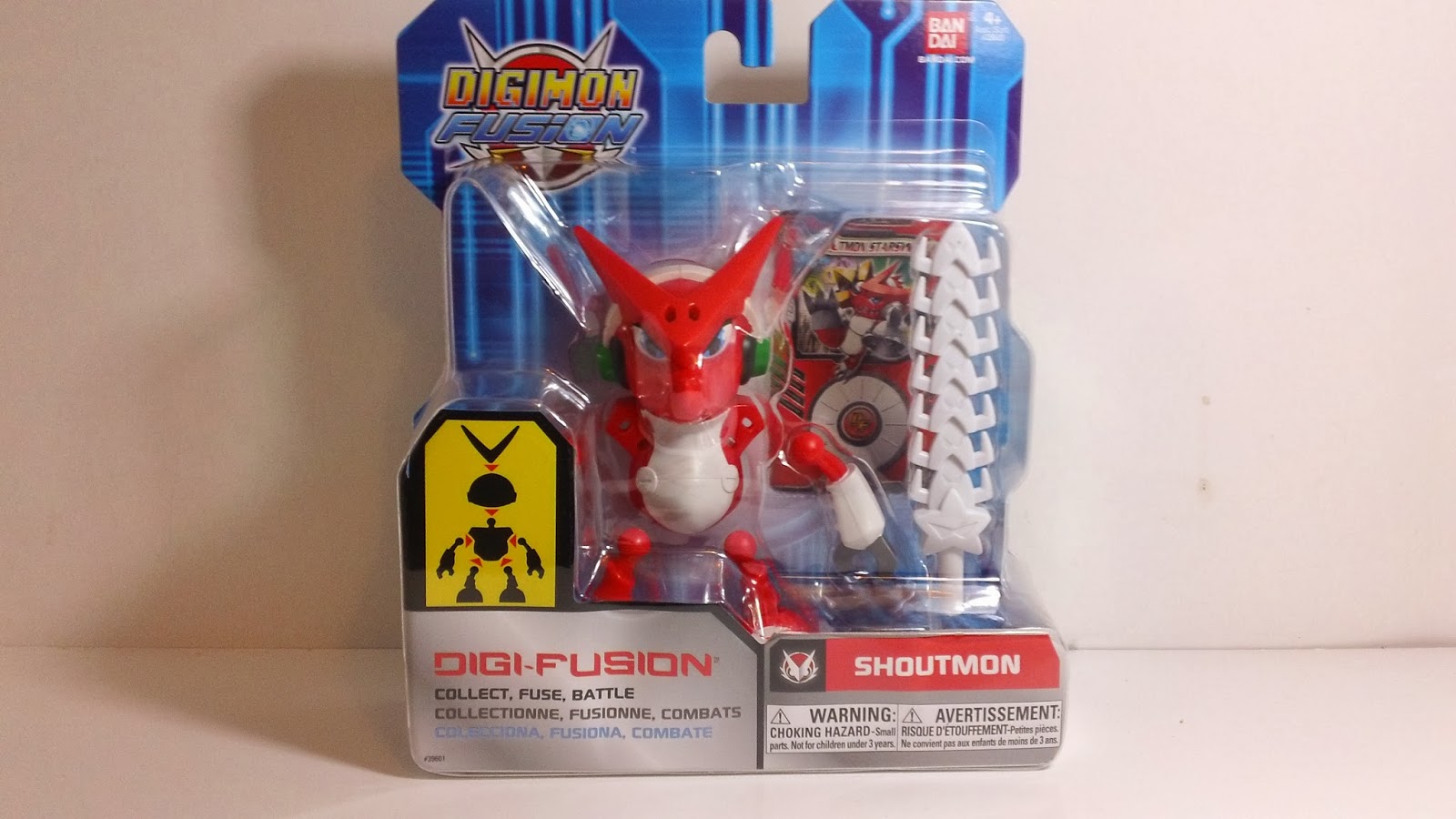 Toy Finder : Digi-Fusion Shoutmon Project