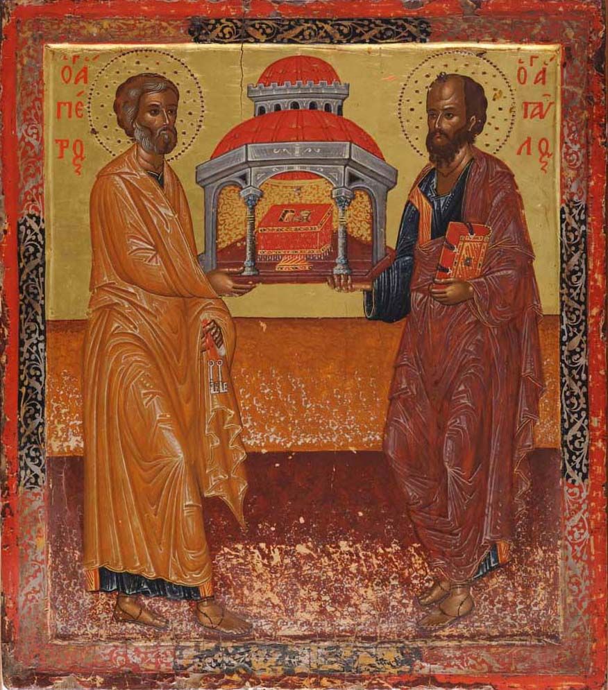 ORTHODOX CHRISTIANITY THEN AND NOW: Holy Apostles Peter and Paul ...
