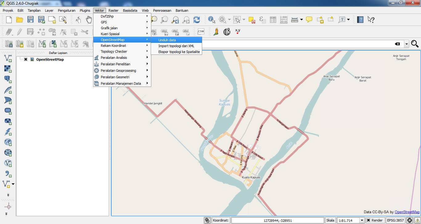 BORNEO MAPS: CARA DOWNLOAD DATA VECTOR ONLINE (DARI OPENSTREETMAPS ATAU ...