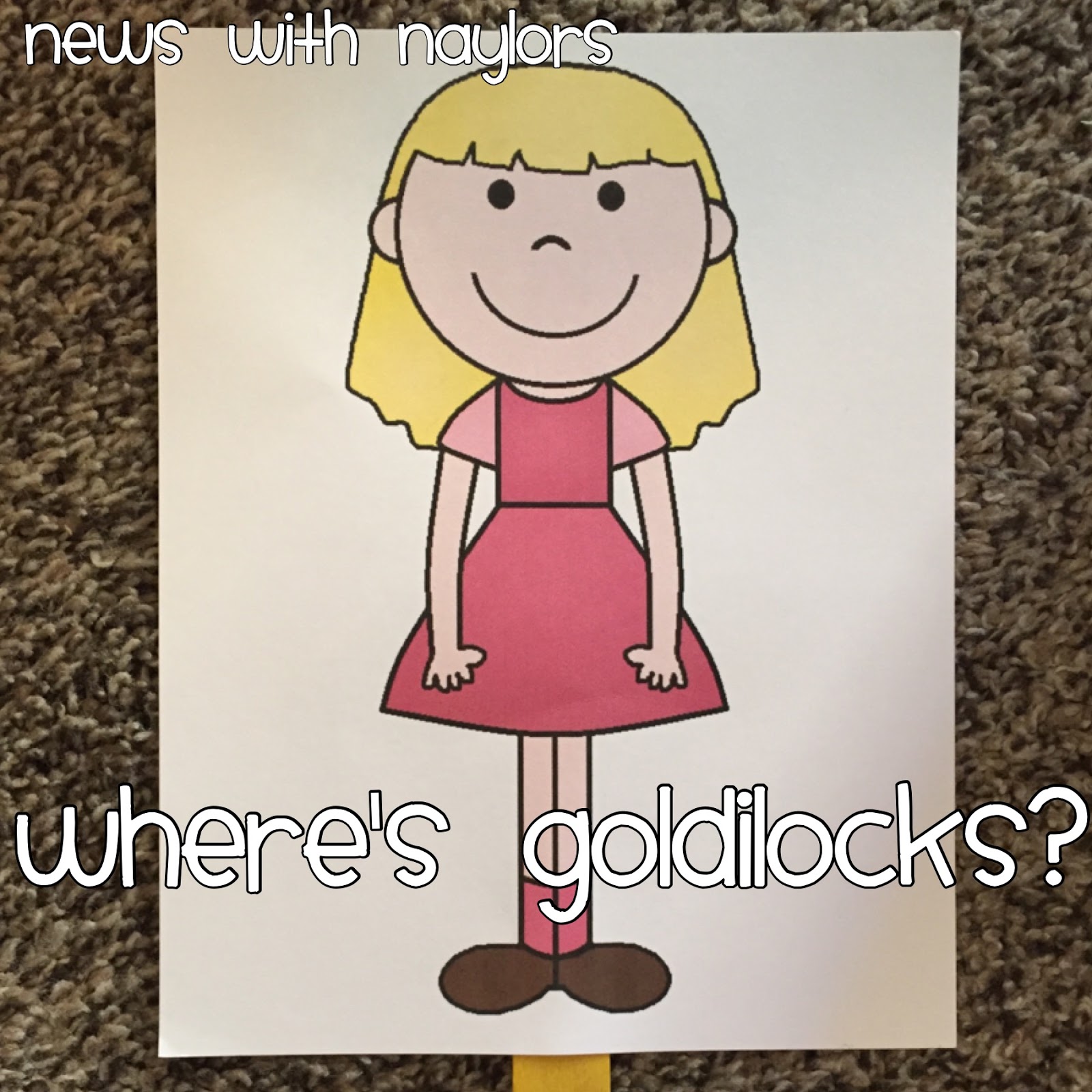 Goldilocks & The Three Bears Activities
