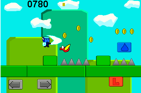 Atomic 2D Platformer Iphone/Ipod Game