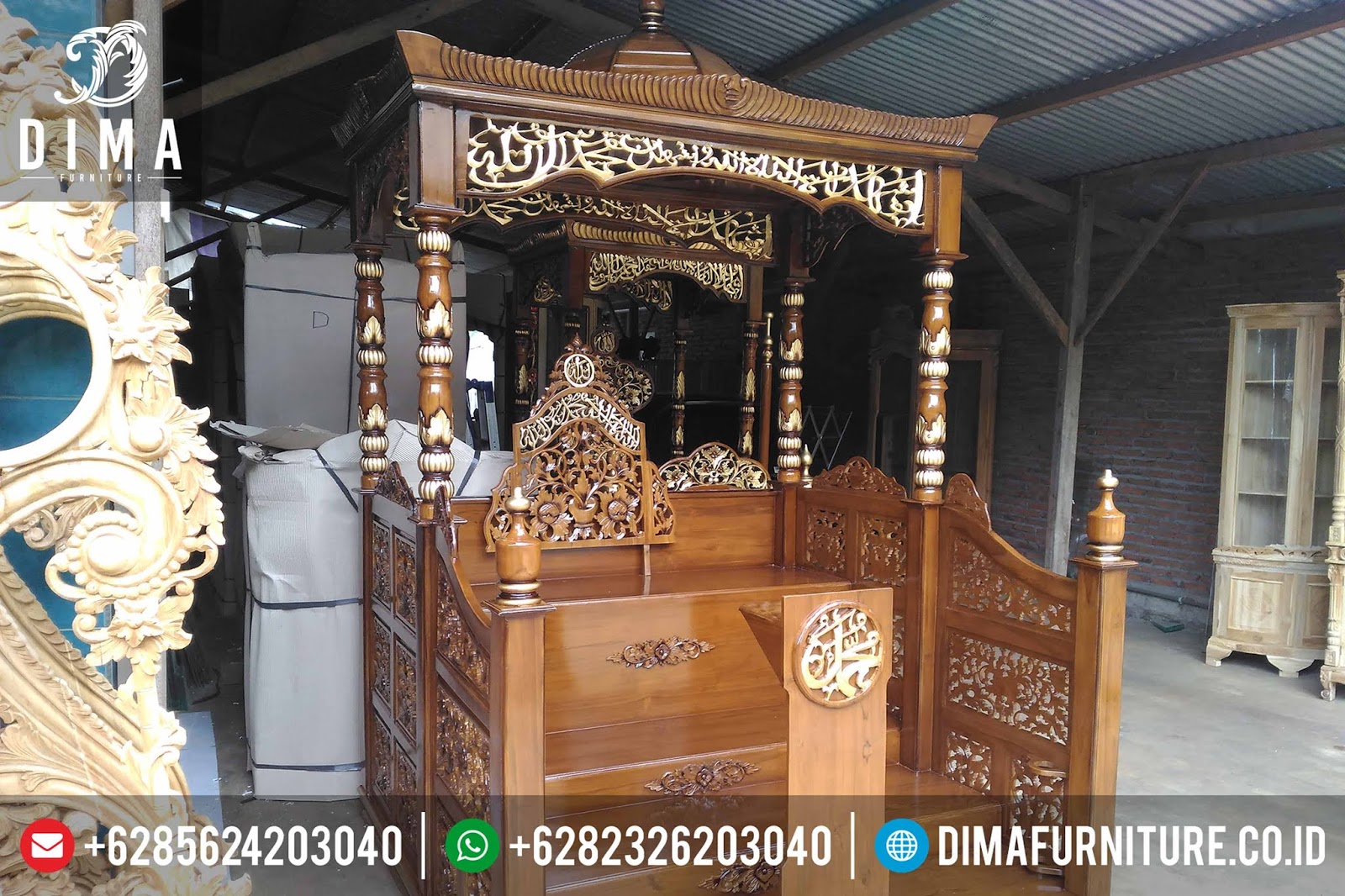 √ 86 Gambar Mimbar Masjid Minimalis Murah dan Sederhana Terbaru - Model ...