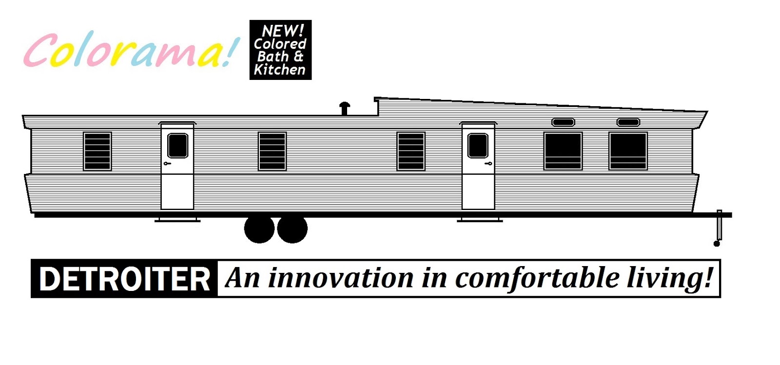 PORTABLE LEVITTOWN: 1957-1959 Models