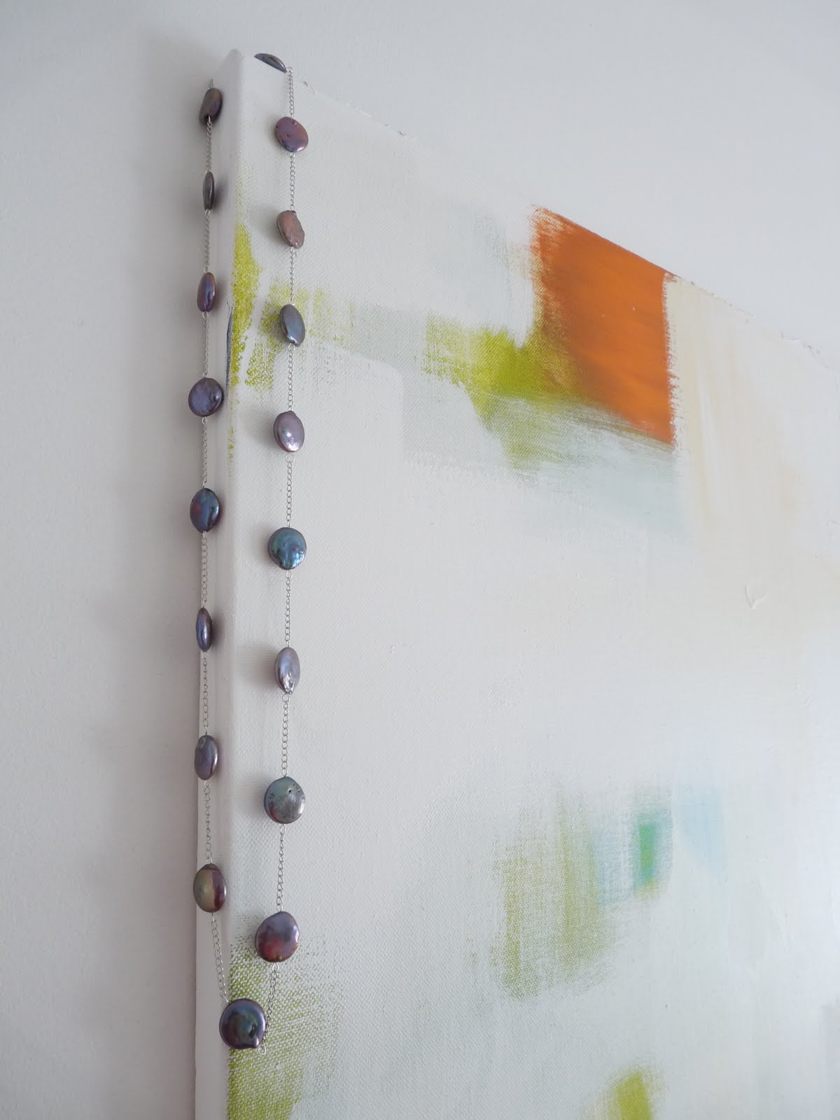 DIY Chain and Coin Pearl Necklace | Dans le Lakehouse
