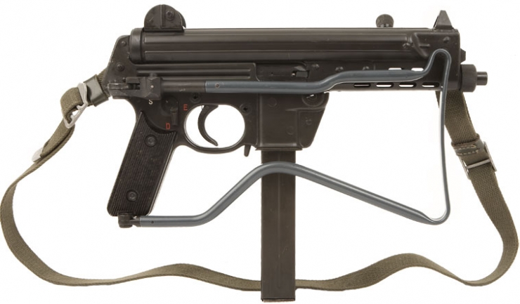 Submachine Gun / Pistol Mitraliur Walther Mpl/Mpk - Not Angka Lengkap