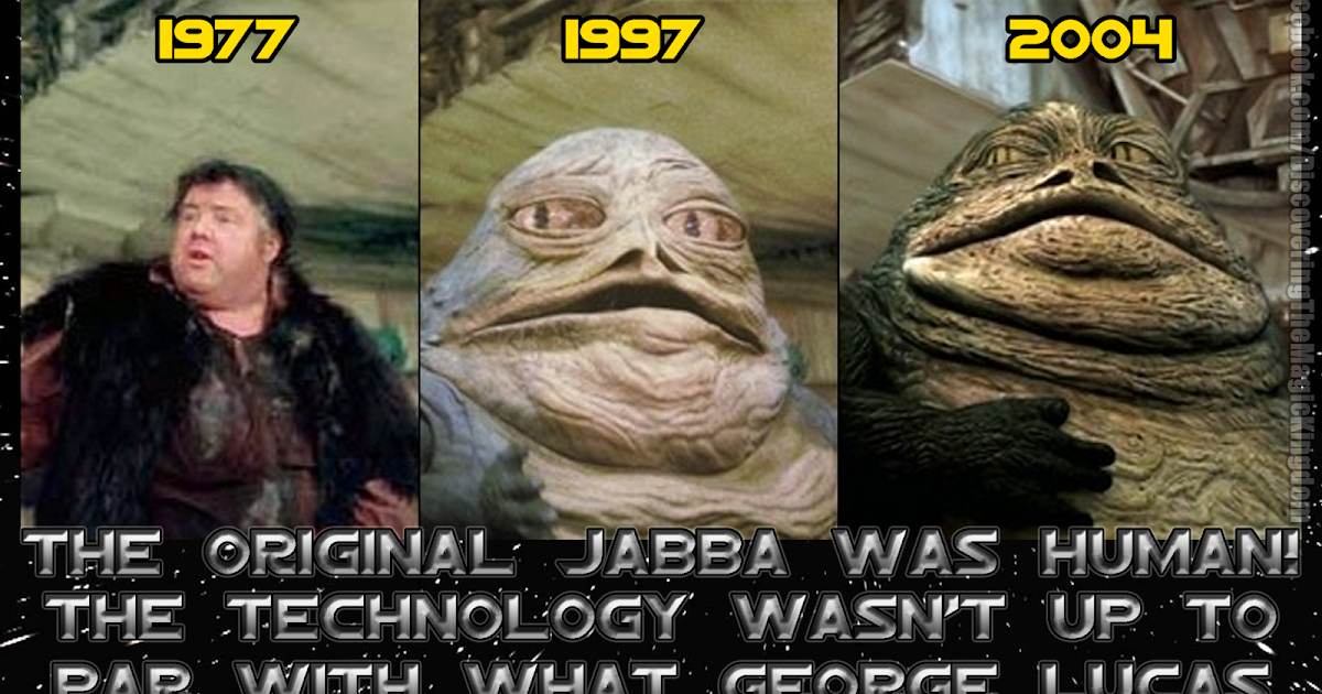 MOVIES: Jabba The Hutt Was A Human