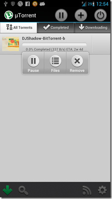 How to use uTorrent for Android