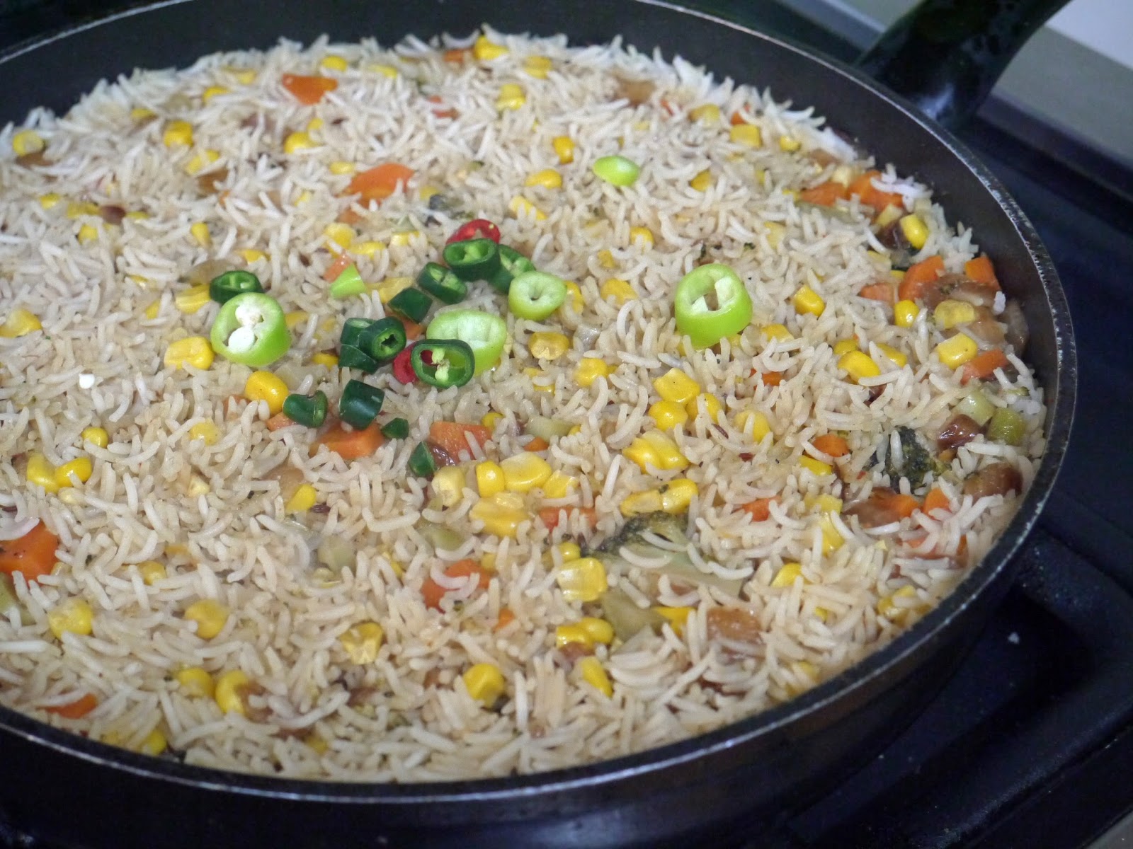 This Muslim Girl Bakes: Vegetable Pulao.