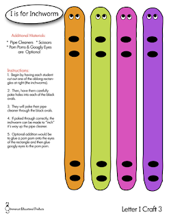 Glimmercat Education: I is for Inchworms